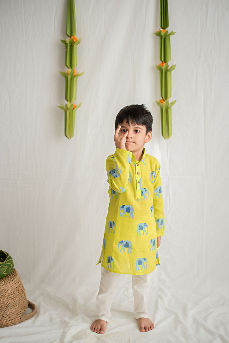 Rupa The Elephant - Ethnic Wear Boys – mouseinthehouse